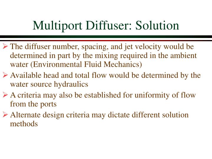PPT - Manifold Hydraulics PowerPoint Presentation - ID:257722
