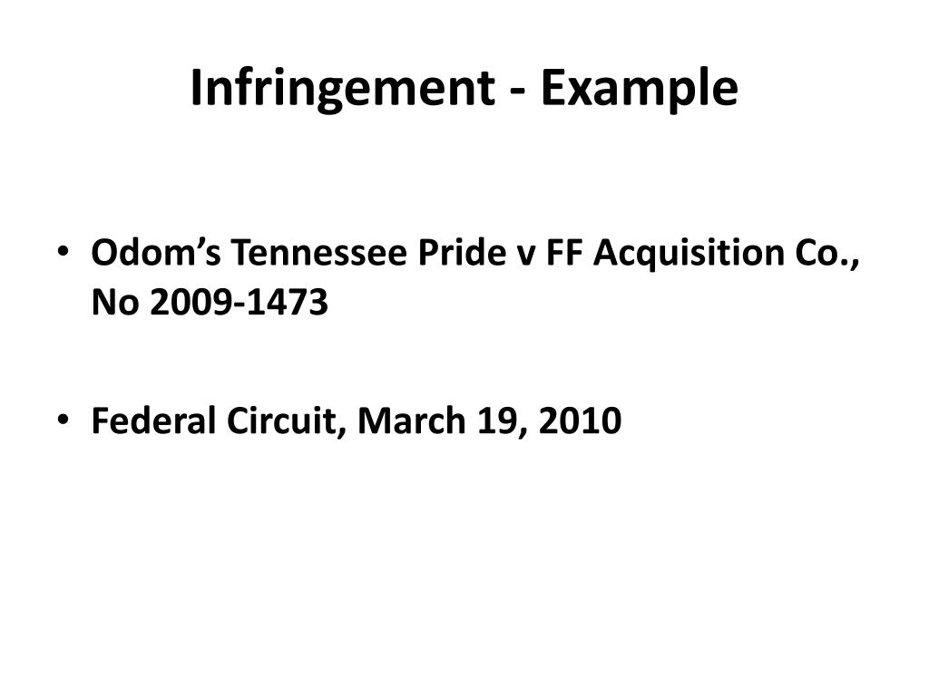 PPT - Trademark Dilution PowerPoint Presentation, free download - ID:258614