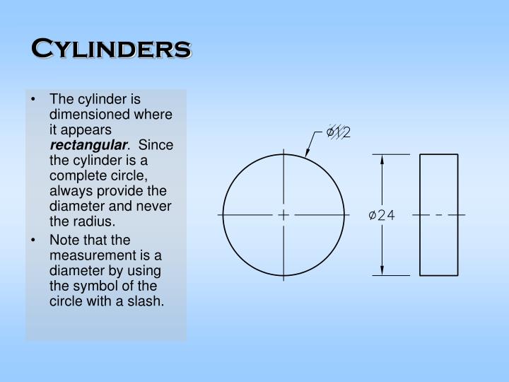 PPT - DIMENSIONING PowerPoint Presentation - ID:259151