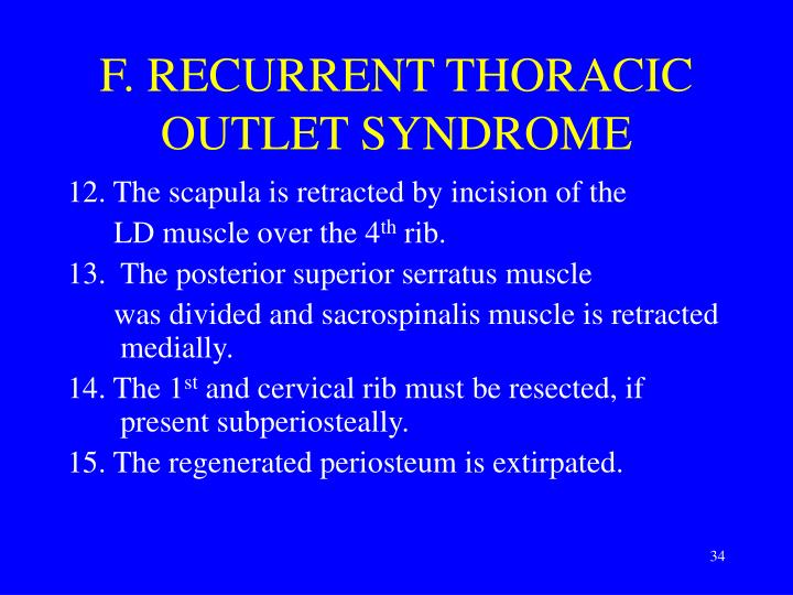 PPT - Thoracic Outlet Syndrome PowerPoint Presentation - ID:259262