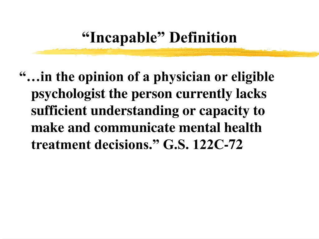 PPT - Advance Directives For Mental Health Treatment: Clinical ...