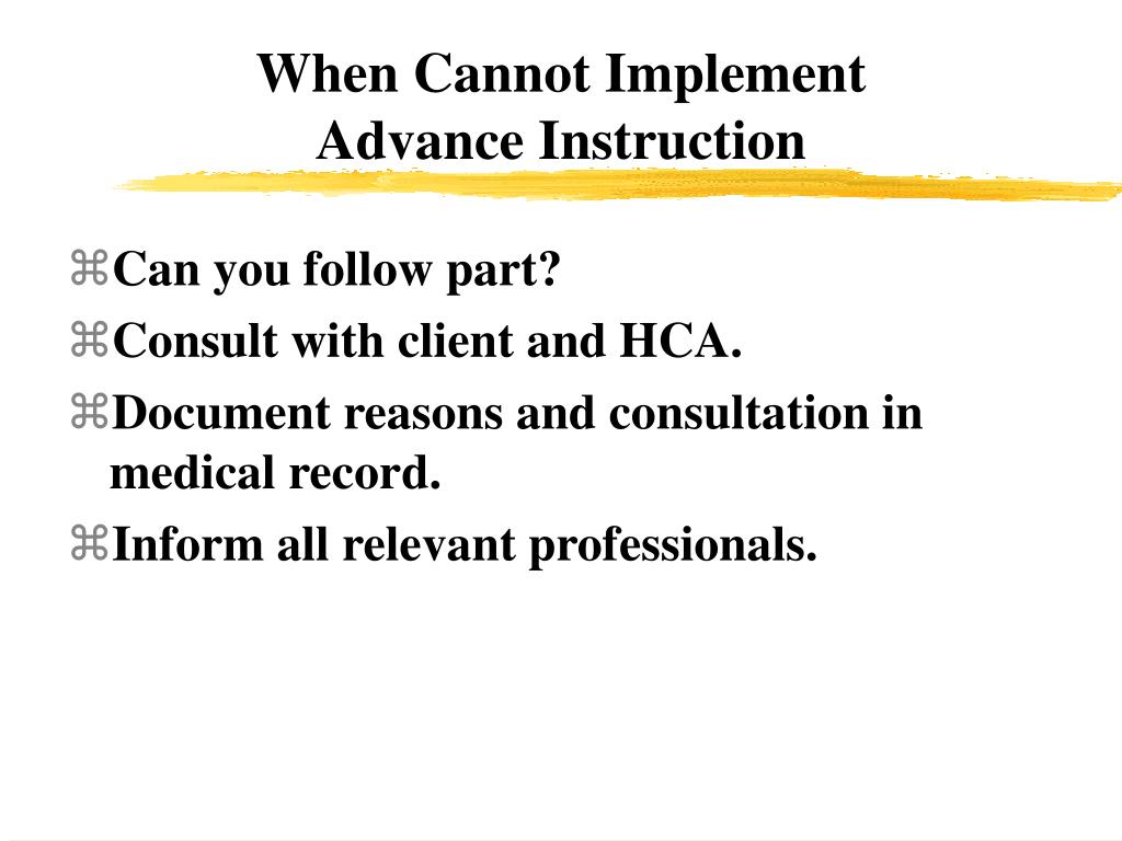 PPT - Advance Directives For Mental Health Treatment: Clinical ...