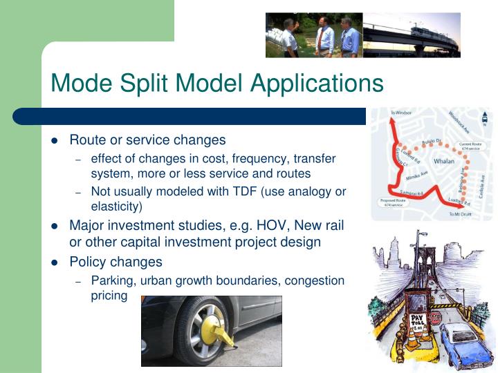 PPT - Transit Estimation and Mode Split PowerPoint Presentation - ID:261016