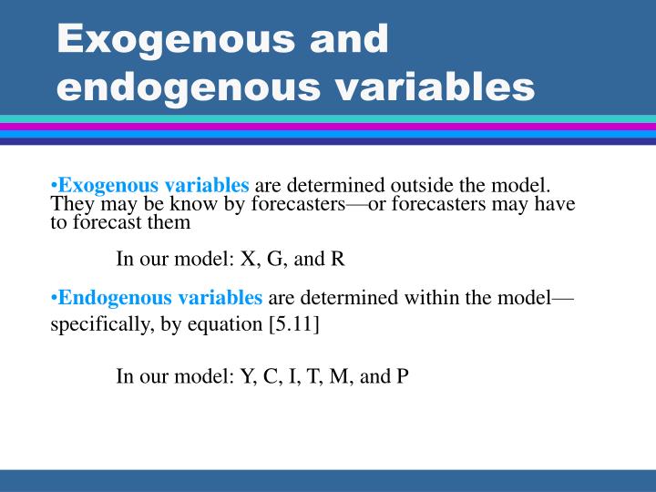 PPT - The large scale econometric models PowerPoint Presentation - ID:261036