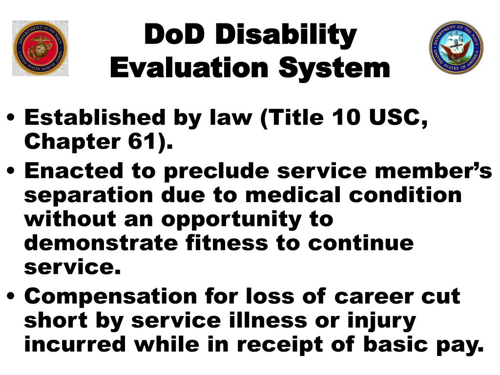 PPT Department Of The Navy Disability Evaluation System Naval Health
