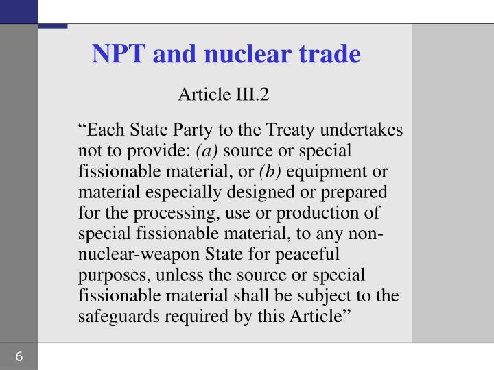 PPT - Nuclear Suppliers Group: Its Origins, Role, Structure and ...