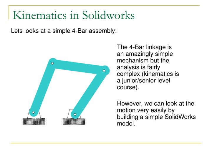 PPT - Solidworks Lesson 5 - Assembly Configurations and Motion ...