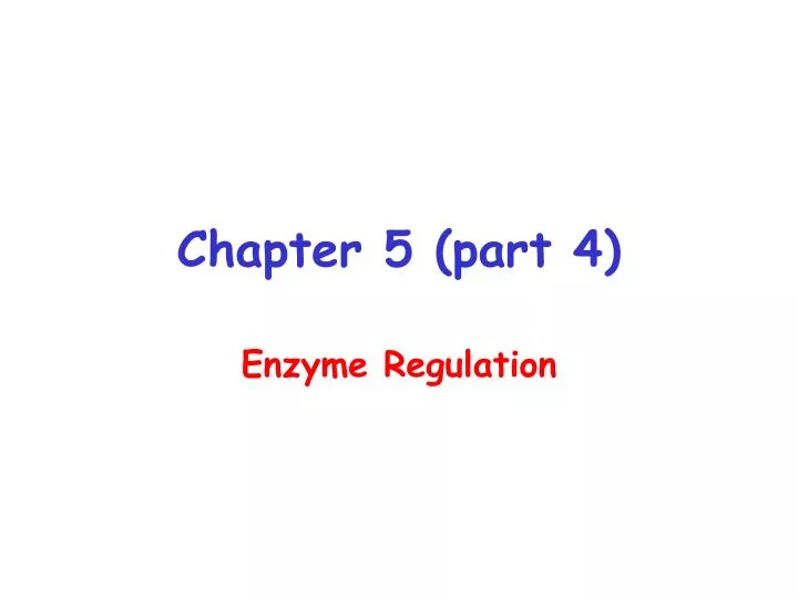 PPT - Chapter 5 (part 4) PowerPoint Presentation, free download - ID:262724