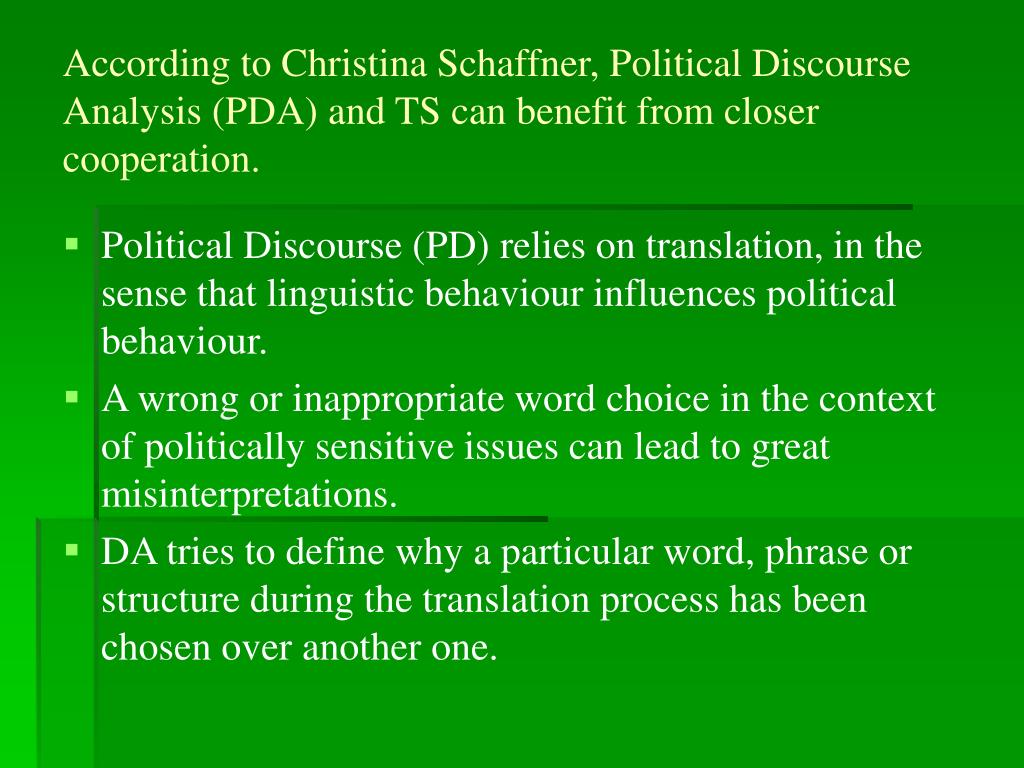 PPT - Translation of Political Discourse PowerPoint Presentation, free ... PPT - Translation of Political Discourse PowerPoint Presentation, free ...