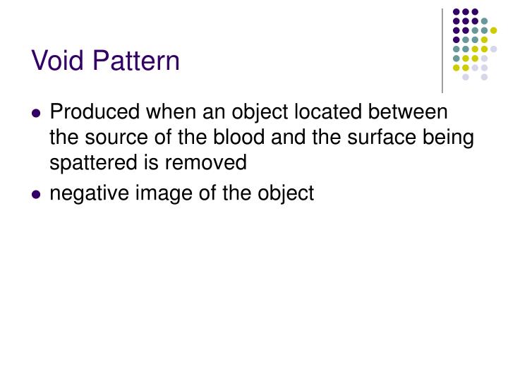 PPT - Bloodstain Pattern Analysis PowerPoint Presentation - ID:264464