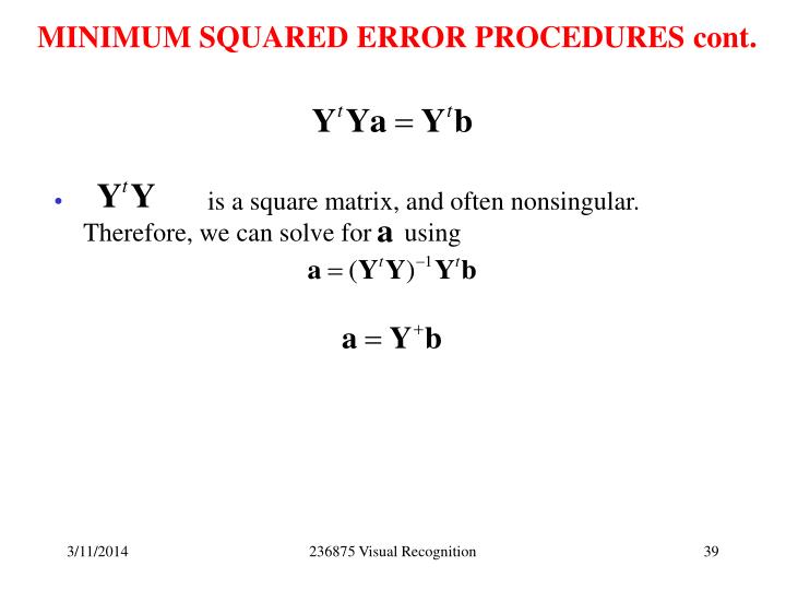 PPT - LINEAR DISCRIMINANT FUNCTIONS PowerPoint Presentation - ID:264710