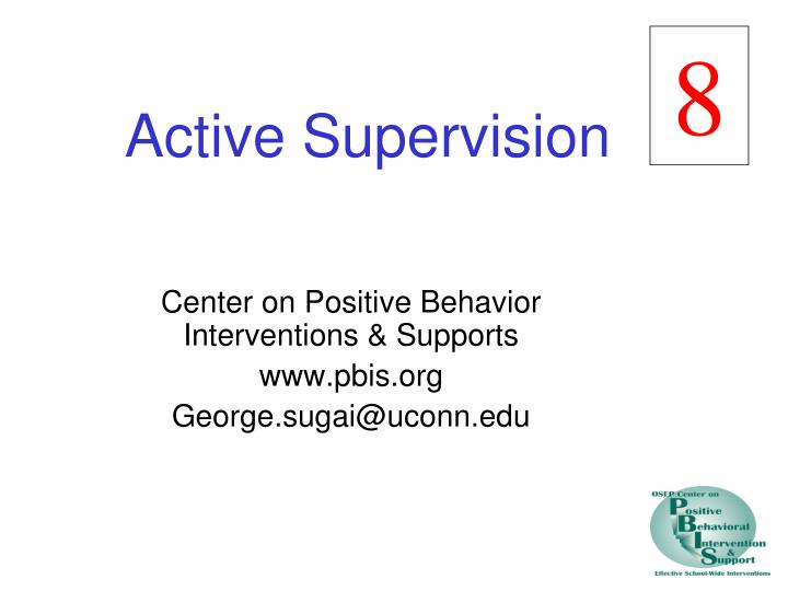 PPT - Active Supervision PowerPoint Presentation, free download - ID:264873