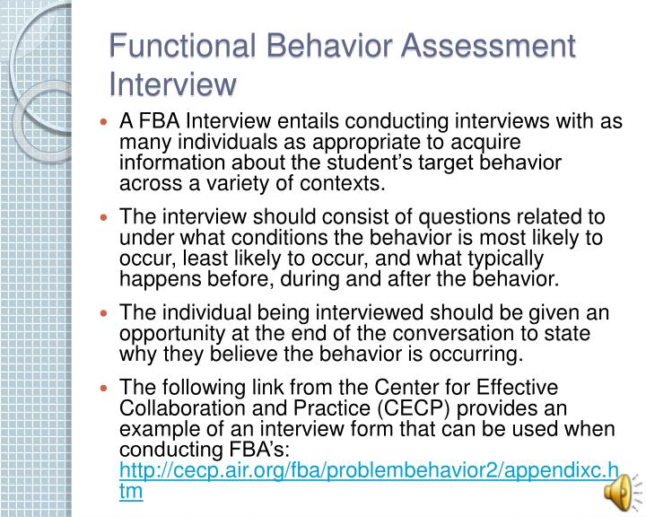 PPT - Conducting Functional Behavior Assessments for Students with ASD ...