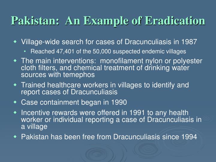 PPT - Dracunculiasis (Guinea Worm Disease): A Report PowerPoint ...