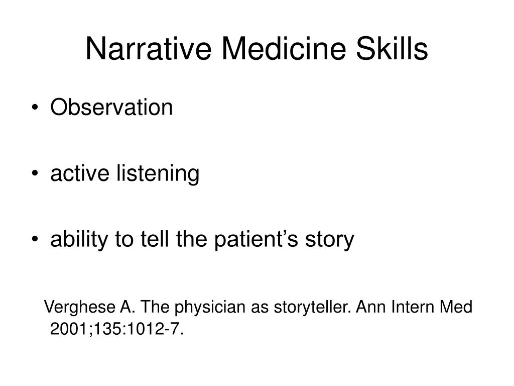 PPT - Narrative Medicine at UNM IRCME Symposium March 16, 2007 ...