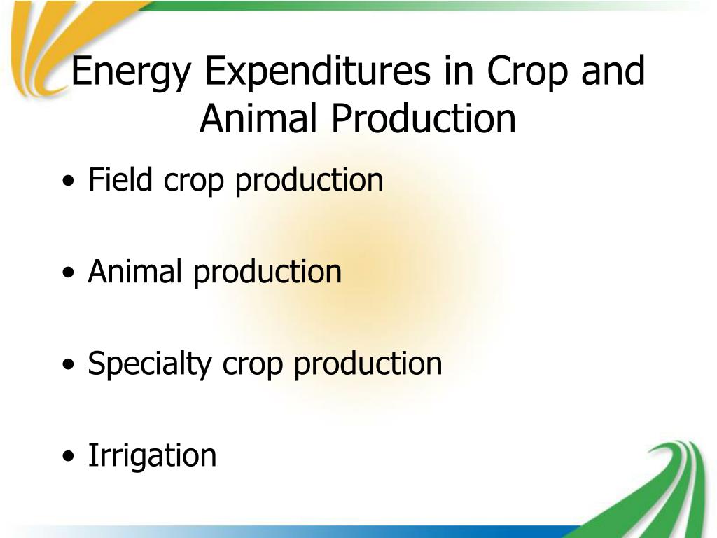 Ppt Energy Consumption In U S Agriculture Powerpoint Presentation