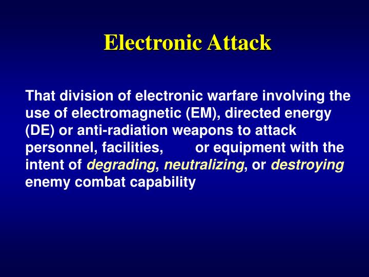 PPT - Electronic Warfare IW - 150 PowerPoint Presentation - ID:267376