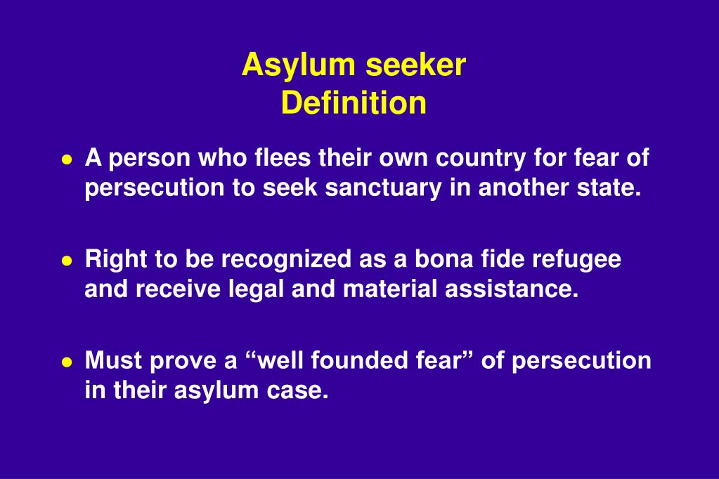 PPT - Refugees, Internally Displaced Persons, and Human Rights ...