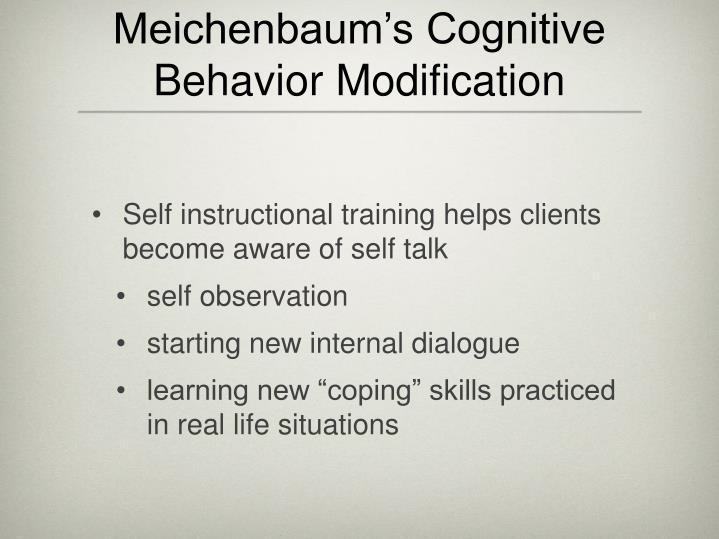 PPT - Cognitive Behavior Therapy PowerPoint Presentation - ID:268771