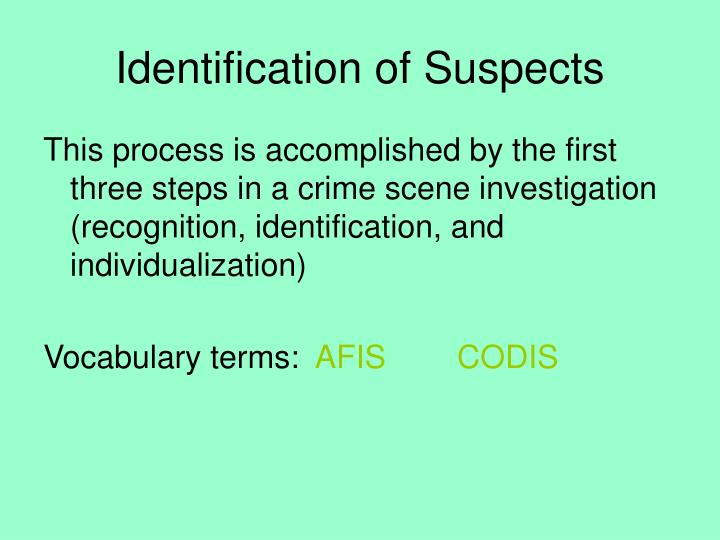 PPT - Crime Scene Investigation PowerPoint Presentation - ID:268782