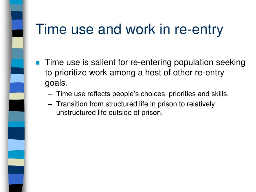 PPT - Women, Re-entry and Everyday Life: Time to Work? PowerPoint ...