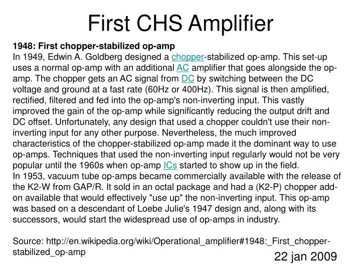 PPT - Chopper Stabilization PowerPoint Presentation - ID:269028