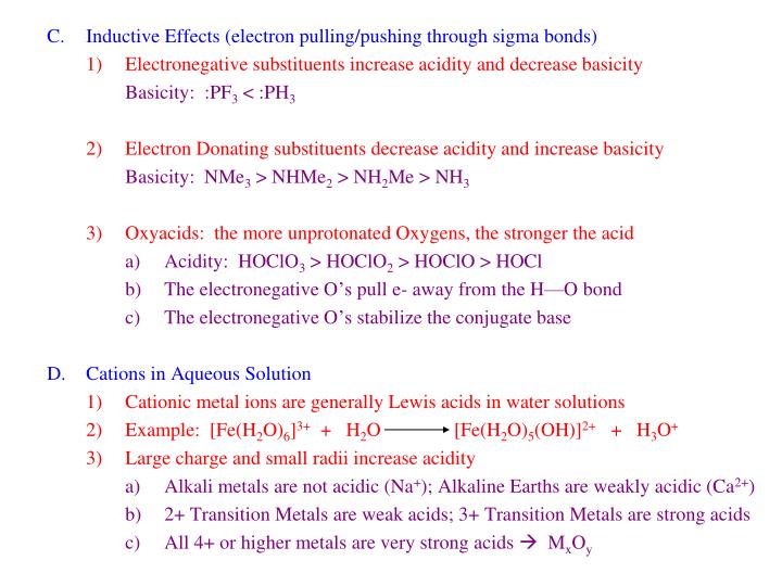PPT - Chapter 6 Lecture 1 Acid-Base Concepts PowerPoint Presentation ...