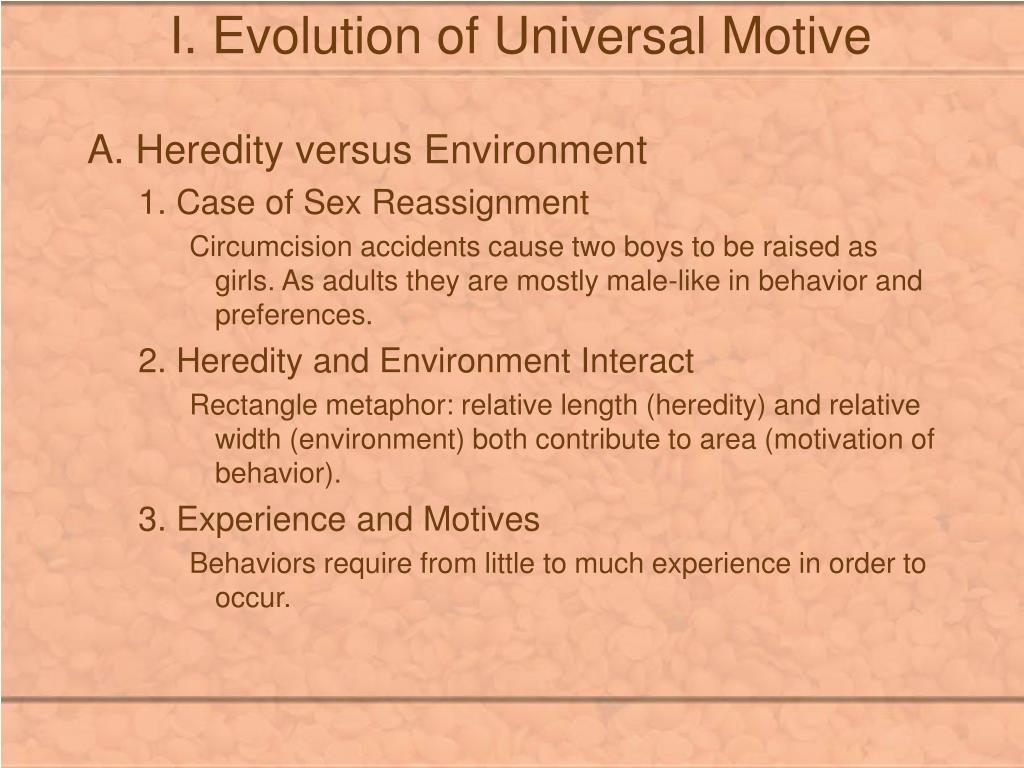 Ppt Evolution Of Universal Motives Powerpoint Presentation Free