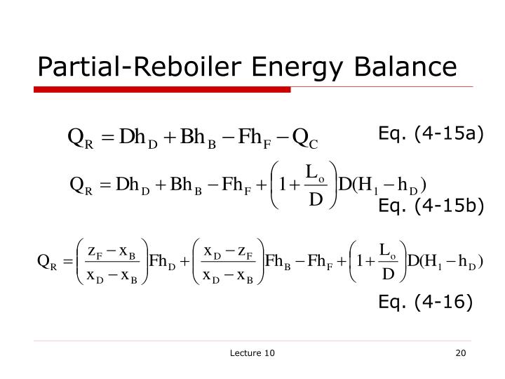 PPT - Distillation Column – External Balance PowerPoint Presentation ...