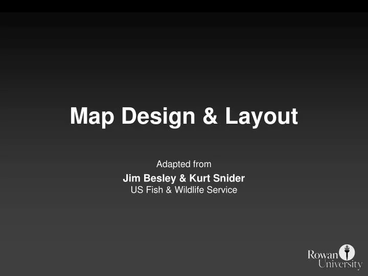 PPT - Map Design & Layout PowerPoint Presentation, free download - ID ...