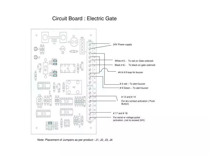 PPT - Circuit Board : Electric Gate PowerPoint Presentation, free ...