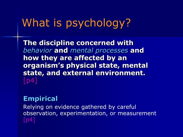 PPT - What is psychology? PowerPoint Presentation, free download - ID ...