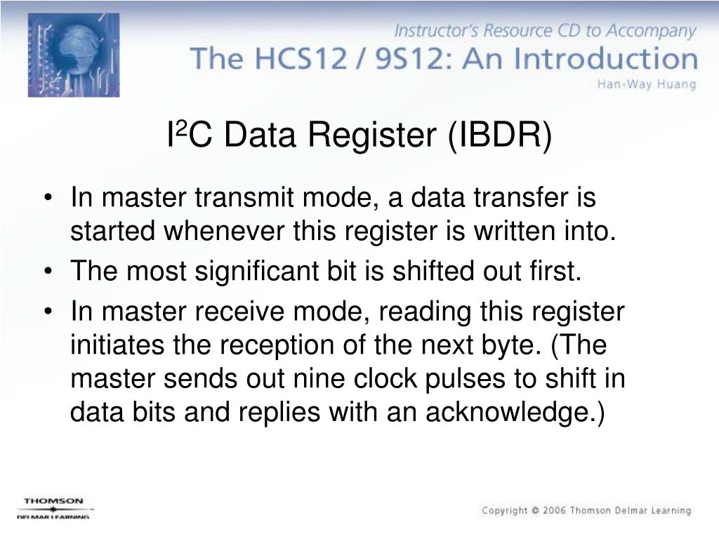 PPT - Chapter 11 Inter-integrated Circuit (I 2 C) Interface PowerPoint ...