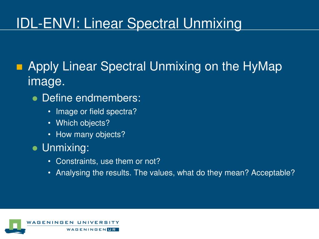 Ppt Introduction To Idl Envi Powerpoint Presentation Free Download