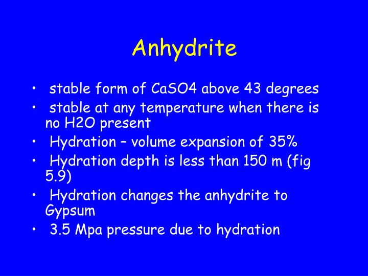 PPT - Chapter 5 Soluble rocks PowerPoint Presentation - ID:274253