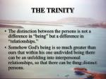 PPT - GOD IN THREE PERSONS: THE TRINITY PowerPoint Presentation - ID:274456