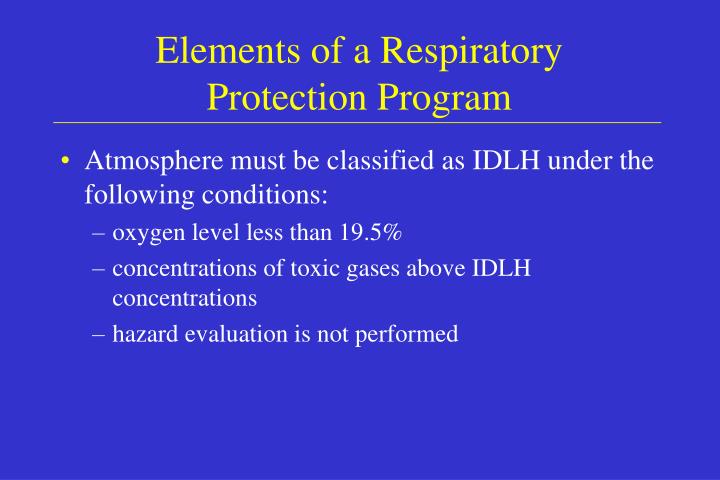 PPT - Developing an OSHA Compliant Respirator Program PowerPoint ...