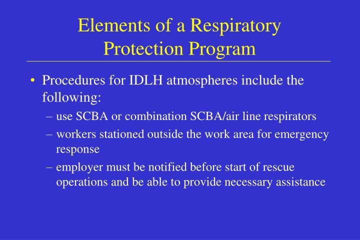 PPT - Developing an OSHA Compliant Respirator Program PowerPoint ...