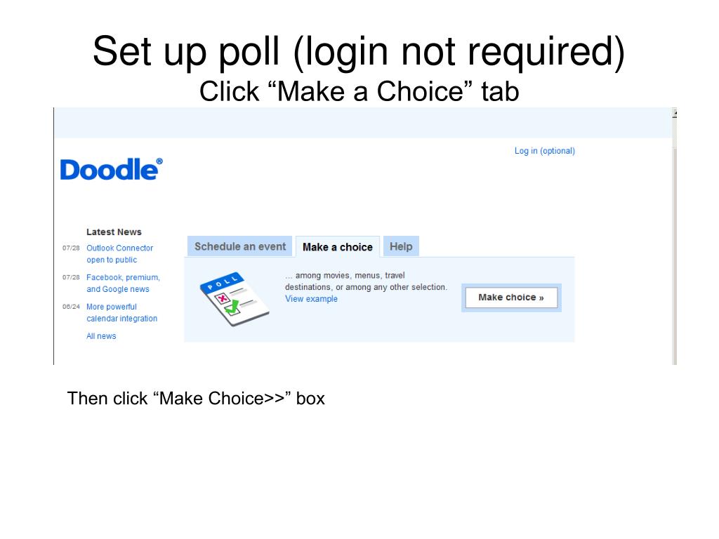PPT - Doodle Polling PowerPoint Presentation, free download - ID:274552