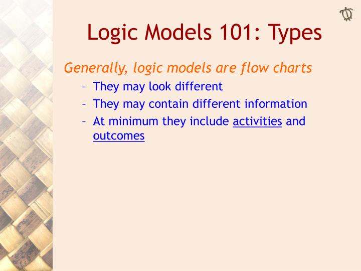 PPT - Logic Models for Early Childhood Education PowerPoint ...