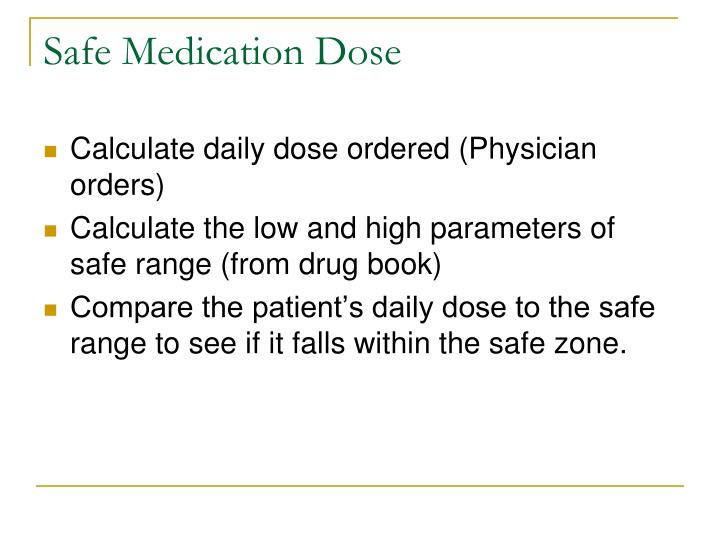 PPT - Pediatric Medication Calculations PowerPoint Presentation - ID:274881