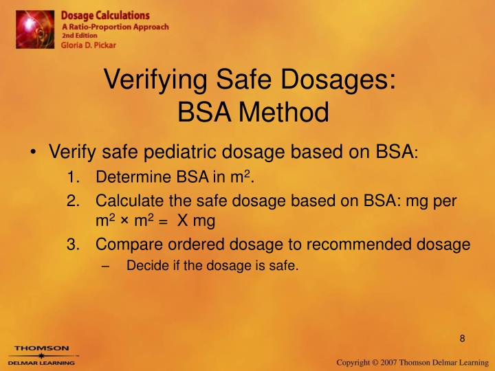 PPT - Body Surface Area and Advanced Pediatric Calculations PowerPoint ...