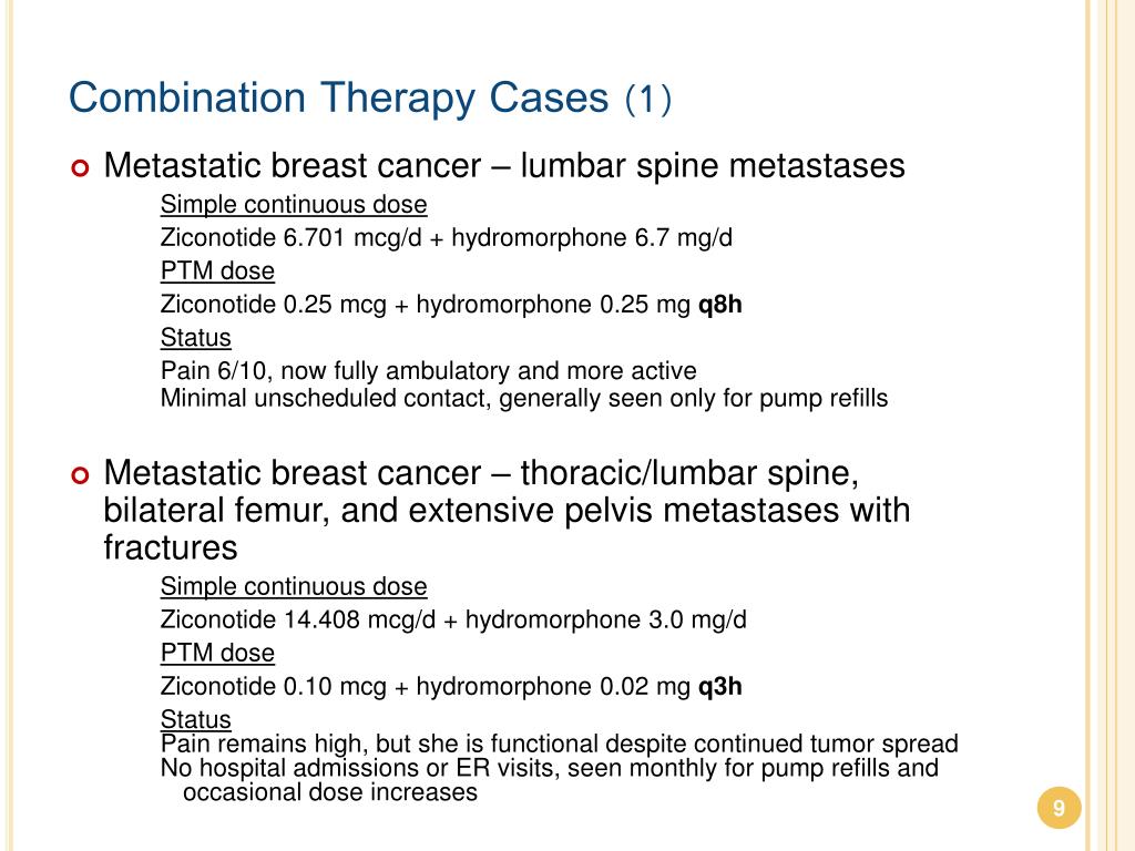 PPT - Use of the Personal Therapy Manager With Prialt ® (Ziconotide ...