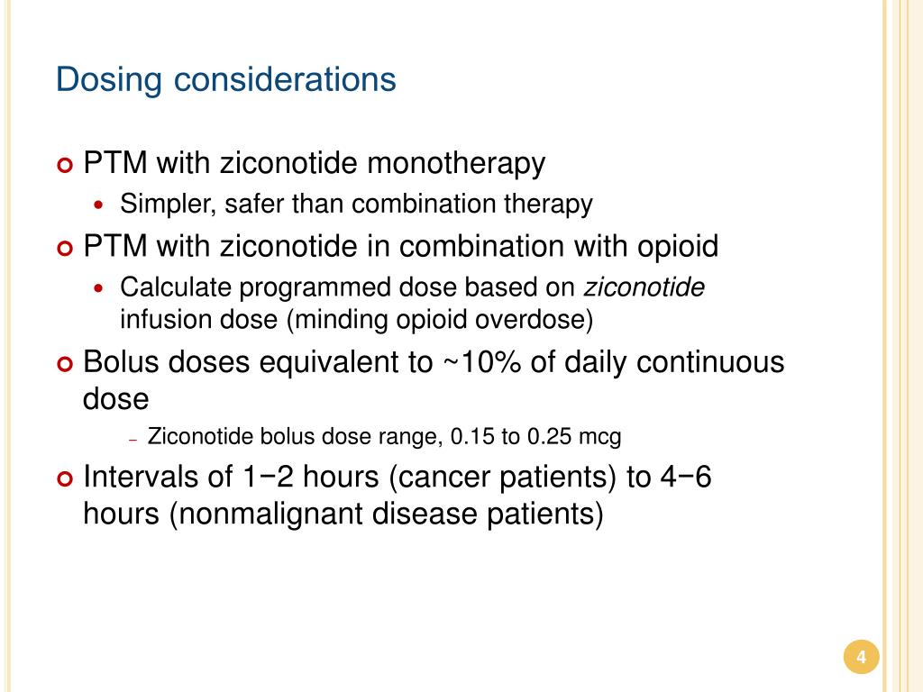 PPT - Use of the Personal Therapy Manager With Prialt ® (Ziconotide ...