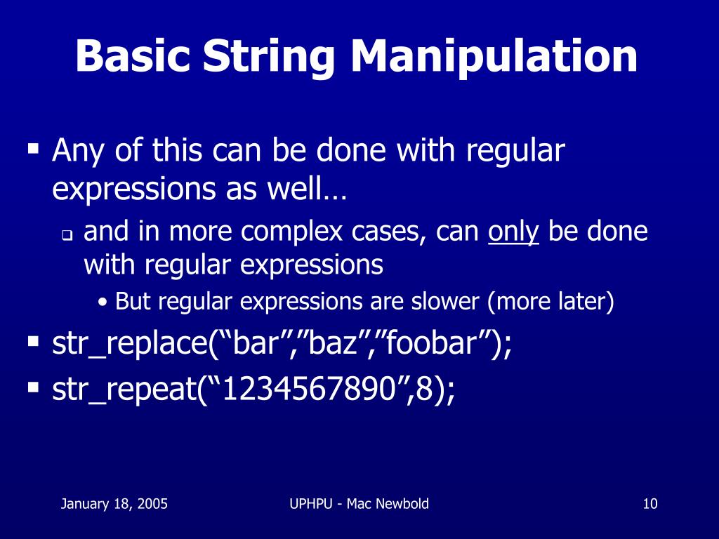 Ppt Strings And Regular Expressions In Php Or Pcre Posix And Bears Oh My” Powerpoint
