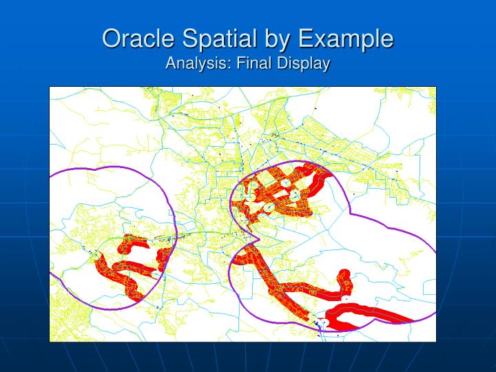PPT - Introduction to Oracle Spatial Using Public Data PowerPoint ...