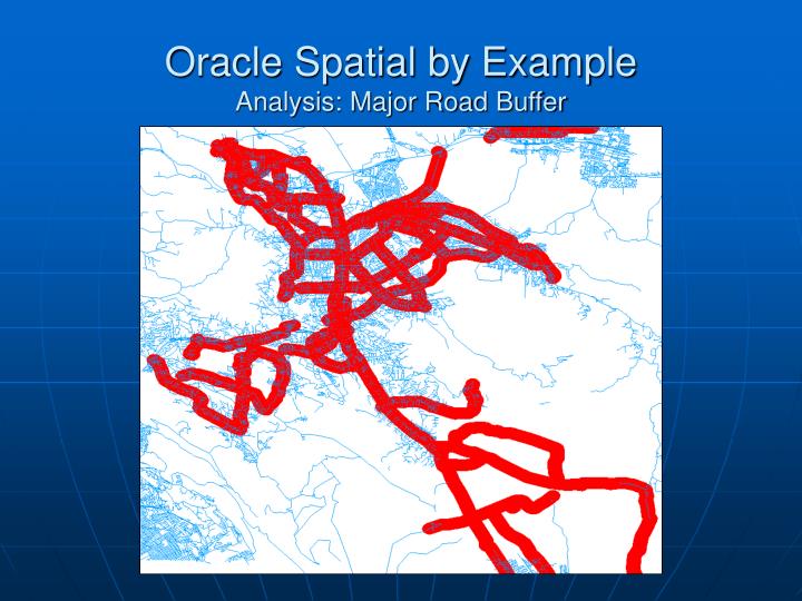 PPT - Introduction to Oracle Spatial Using Public Data PowerPoint ...