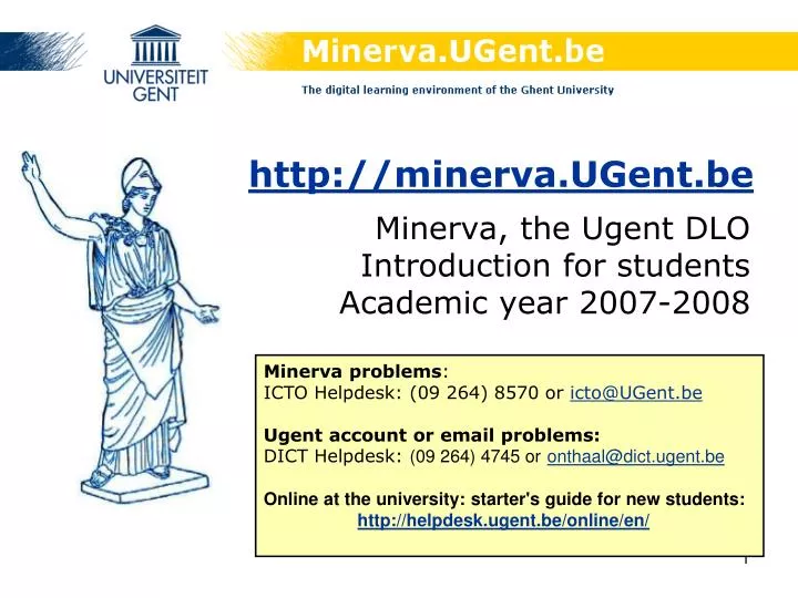 PPT - minerva.UGent.be PowerPoint Presentation, free download - ID:276169