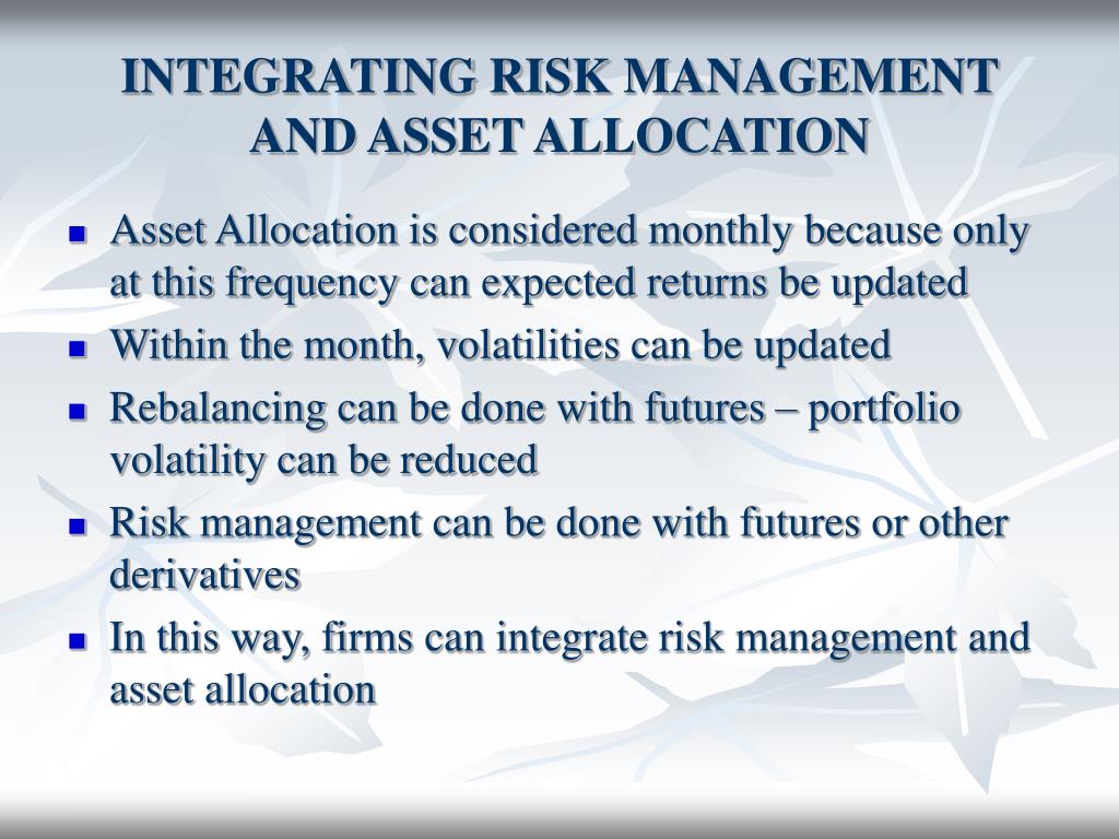 PPT - Downside Risk: Implications for Financial Management PowerPoint ...