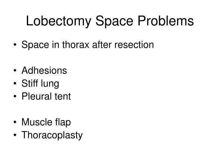 PPT - Thoracic Surgery Innovations And Complications PowerPoint ...